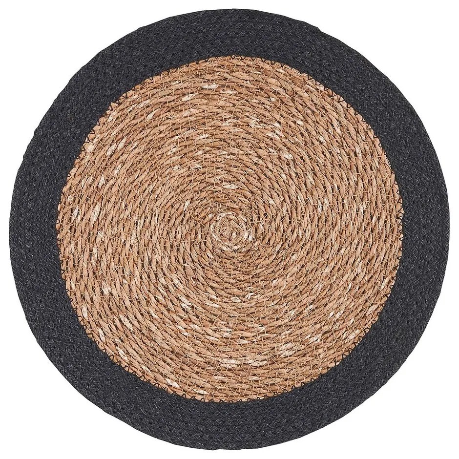 SAUVAGE Prostírání 38 cm - černá