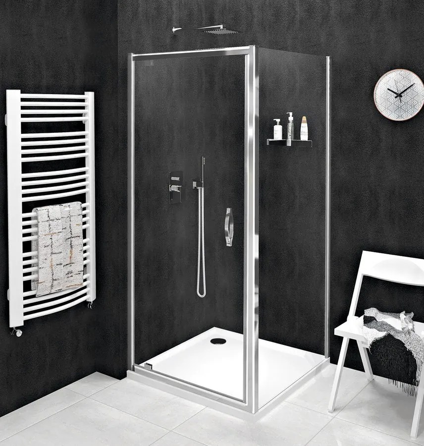 Gelco Gelco, SIGMA SIMPLY obdélníková sprchová zástěna pivot dveře 800x900mm L/P varianta, čiré sklo, GS1279GS3190