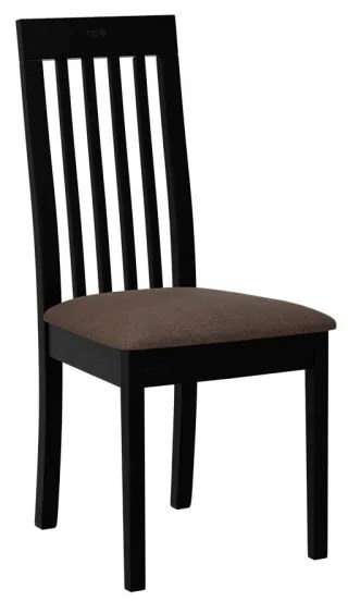 Čalouněná jídelní židle Heven IX, Barva dřeva: černý, Potah: Kronos 7