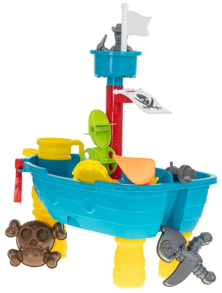 KIK KX6163 Písková a vodní hračka Pirátská loď