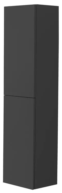 Mereo Mereo, Aira, koupelnová skříňka 157 cm vysoká, levé otevírání, bílá, dub, šedá, CN754LN