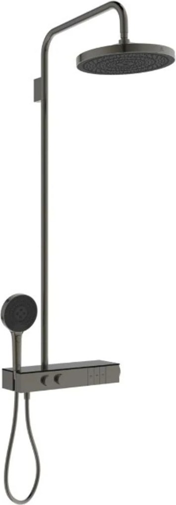 Ideal Standard Ceratherm Solos - Sprchový set s termostatem, průměr 30 cm, 3 proudy, Magnetic Grey A7882A5