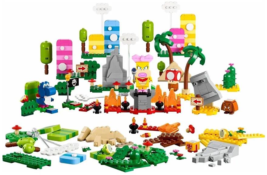 LEGO® Super Mario™ Tvořivý box 71418 – Sběratelská stavebnice s postavami a doplňky