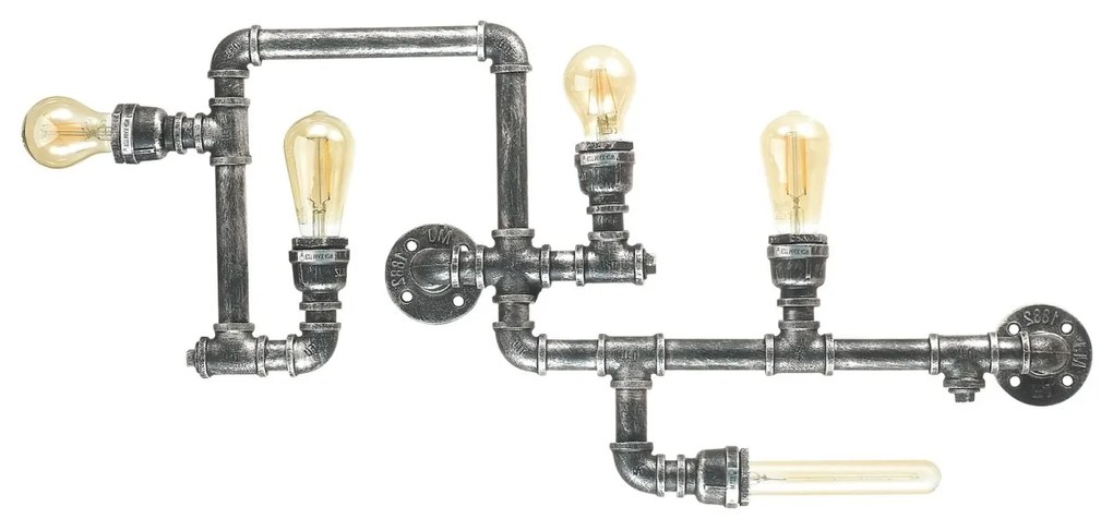 Stropní svítidlo Ideal Lux Plumber PL5 vintage 175324 šedá patina 5x42W