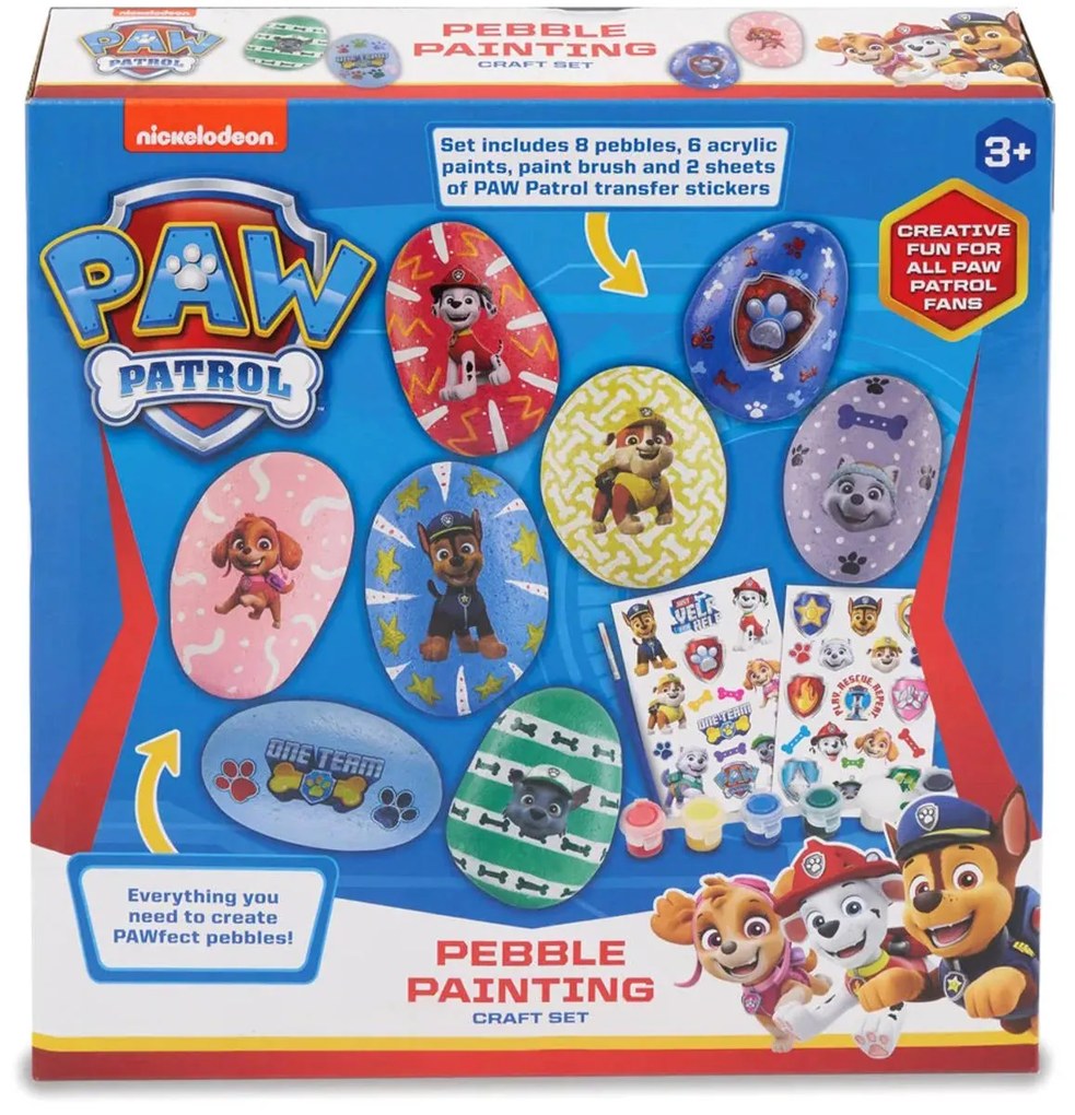 _Ostatní 1_ ADDO Malování kamínků Tlapková Patrola (Paw Patrol) kreativní set 14107