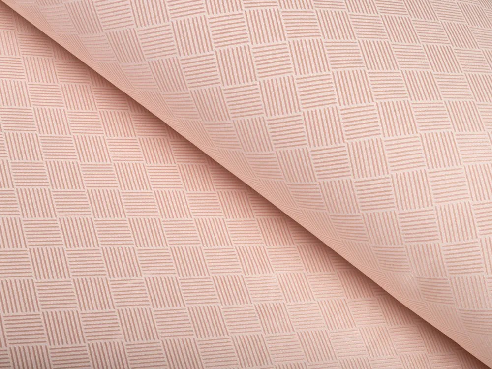 Biante Teflonový čtvercový ubrus Milano TF-048 - světle růžový 110x110 cm