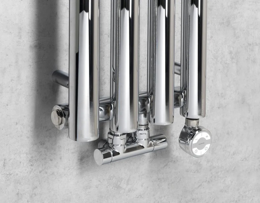 Sapho Pilon otopné těleso 270 x 1800 mm se čtyřmi háčky pro ručník chrom IZ120T