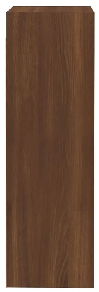 TV skříňka hnědý dub 30,5 x 30 x 90 cm kompozitní dřevo - Default Title