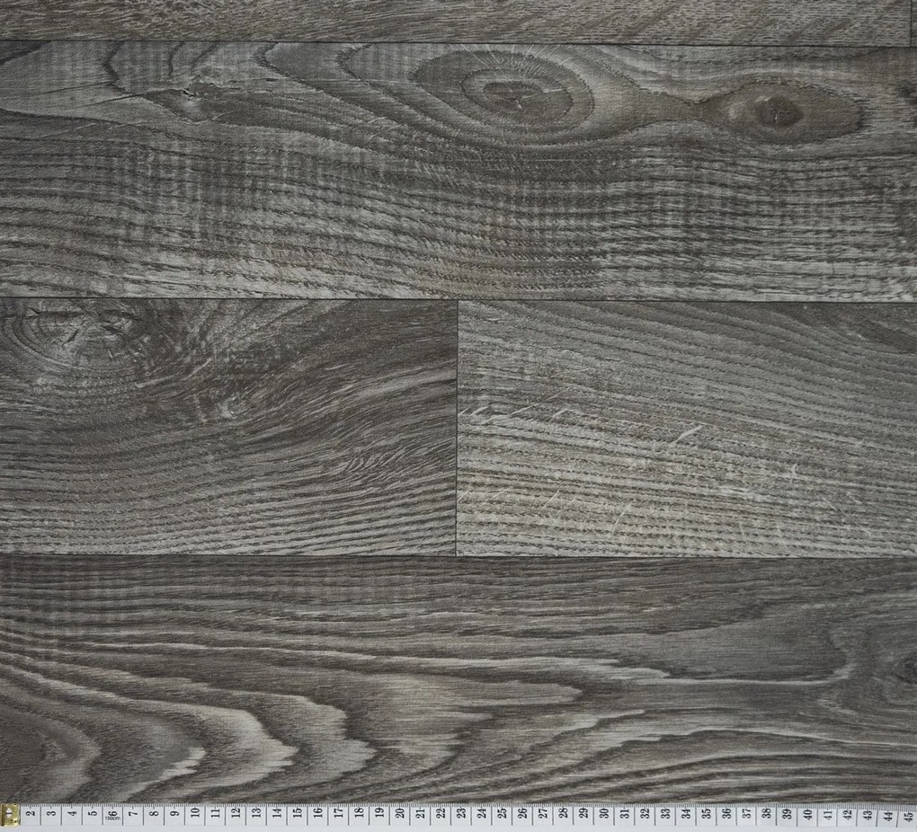 Beauflor, PVC podlaha - lino Blacktex White Oak 997D - dub, na míru, šíře 3m,4m, šedá, filc, chodba / předsíň