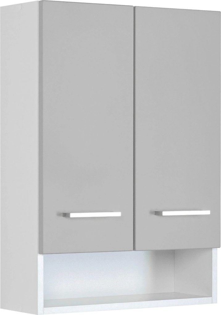 XXXLutz ZÁVĚSNÁ SKŘÍŇKA, světle šedá, bílá, 50/71/20 cm Held - Online Only koupelnové skříňky - 000307017608