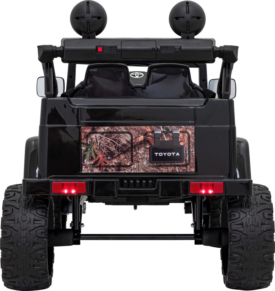 Ramiz Elektrické autíčko Toyota FJ Cruiser černé terénní + ovladač