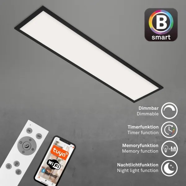 Brilo - LED Stmívatelné stropní svítidlo PIATTO LED/28W/230V Wi-Fi Tuya + DO