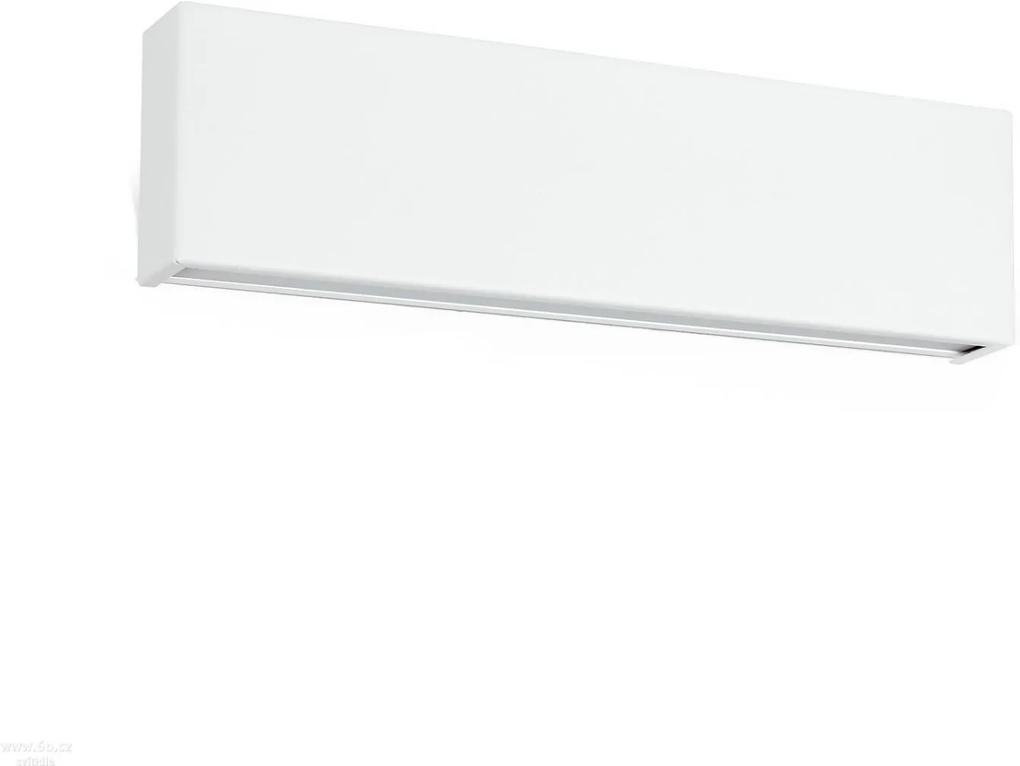 Linealight 8256 Box_W, bílé nástěnné svítidlo 19W LED 3000K, délka 32cm