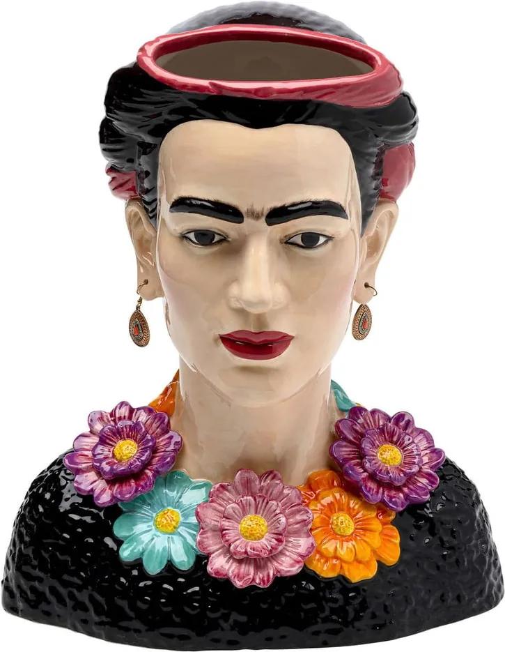 Skleněná váza Kare Design Frida Flowersm výška 33,5 cm