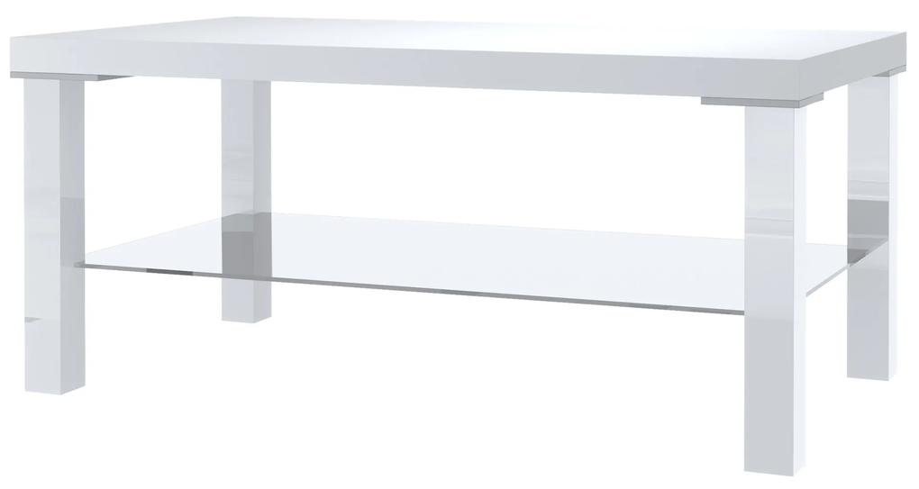 Konferenční stolek Belini Premium Full Version bílý lesk  Nexum 1