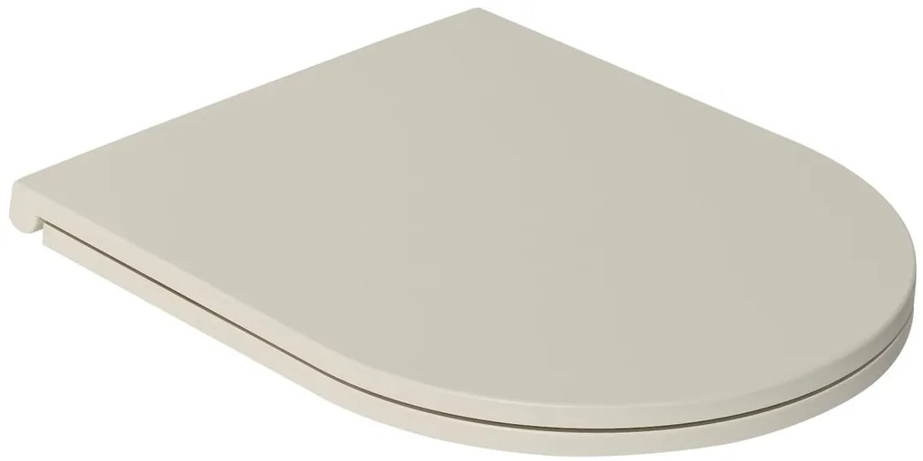 Isvea Isvea, INFINITY WC sedátko SLIM, Soft Close, Easy Take, Ivory, 40KF0532I-S