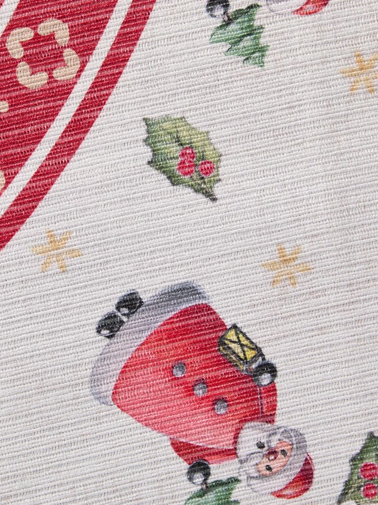 Villeroy & Boch Kusový koberec Toy's delight 106273 Cream, Red kruh, 160x160 (průměr) kruh, červená, obývací pokoj