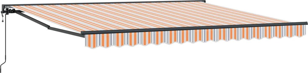Rám markýzy Modrá a Oranžová 400 × 300 cm 3330574