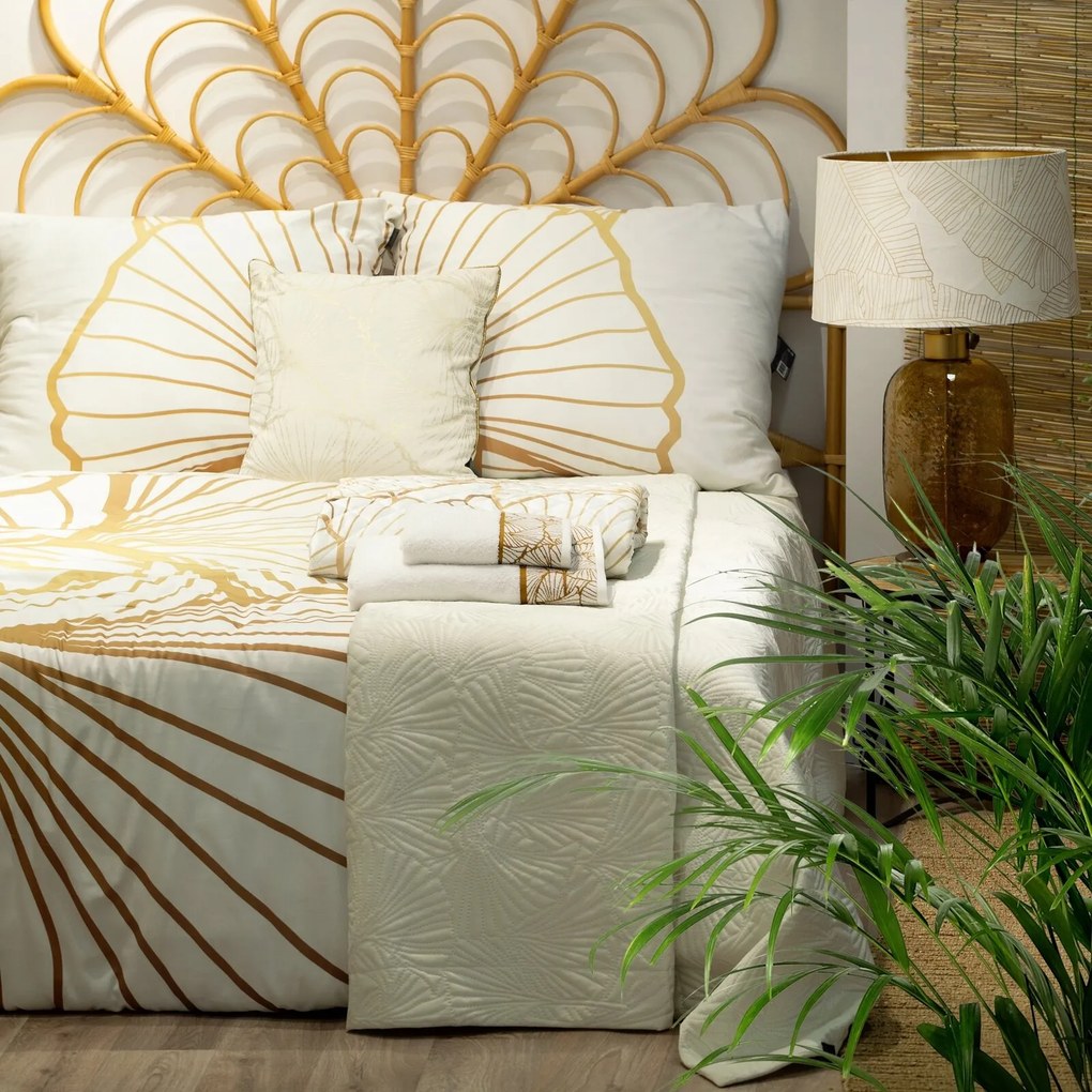 BAVLNĚNÝ RUČNÍK LIMITED COLLECTION LUNA3 50X90 BÍLÁ