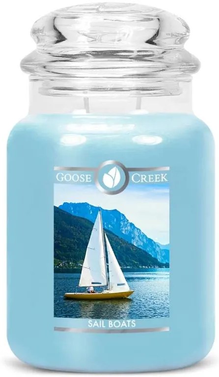 Goose Creek – vonná svíčka Sail Boats (Plavba plachetnicí), 680 g