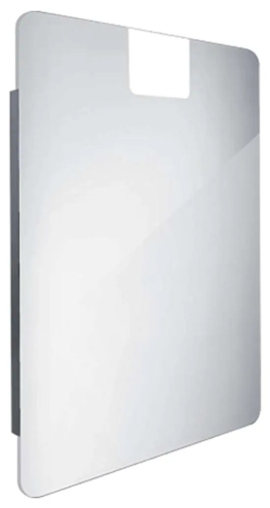 Nimco - Zrcadlo s LED osvětlením, 60x80 cm, hliník ZP 20002