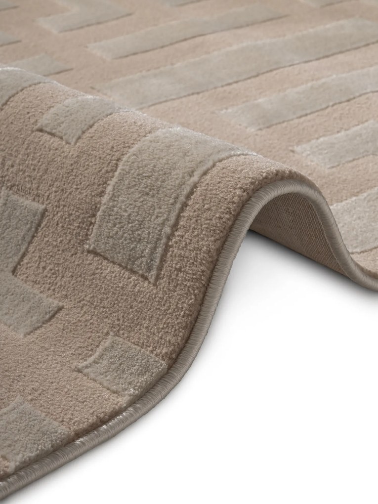 ELLE Decoration, Kusový koberec Perles 106189 Beige Cream z kolekce Elle, 160x235, béžová, ložnice