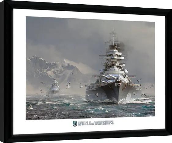 Obraz na zeď - World Of Warships - Bismark | BIANO