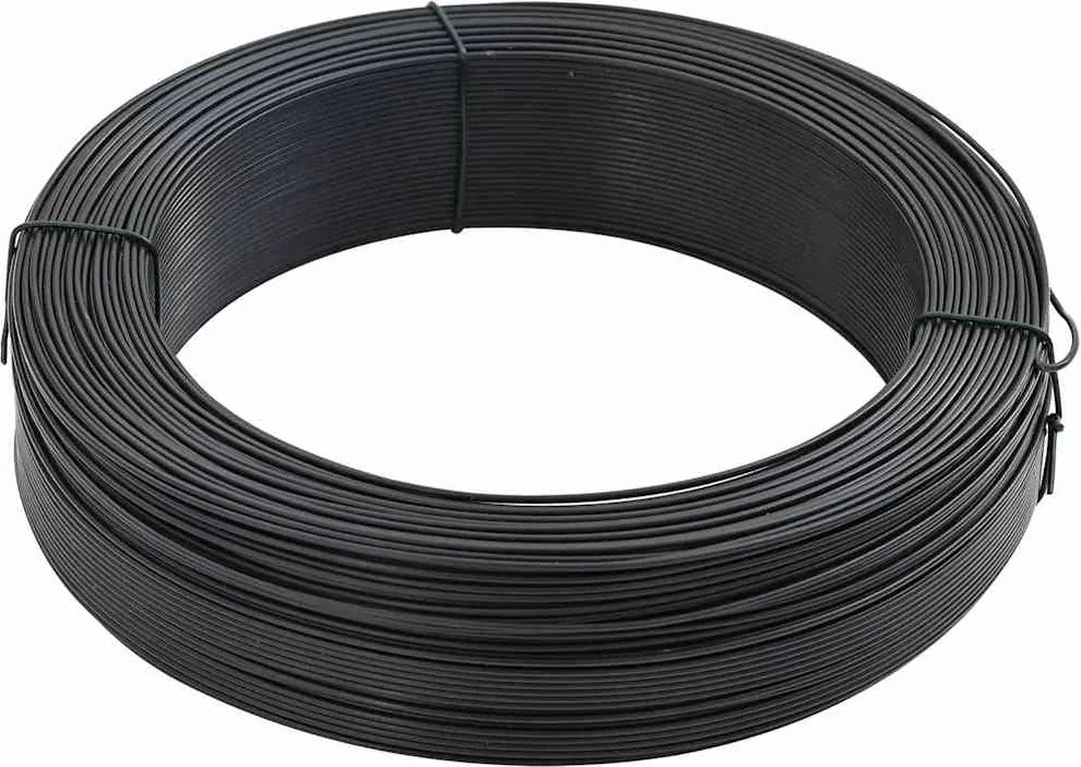 Plotový vyvazovací drát 250 m 2,3/3,8 mm ocelový antracitový 144481