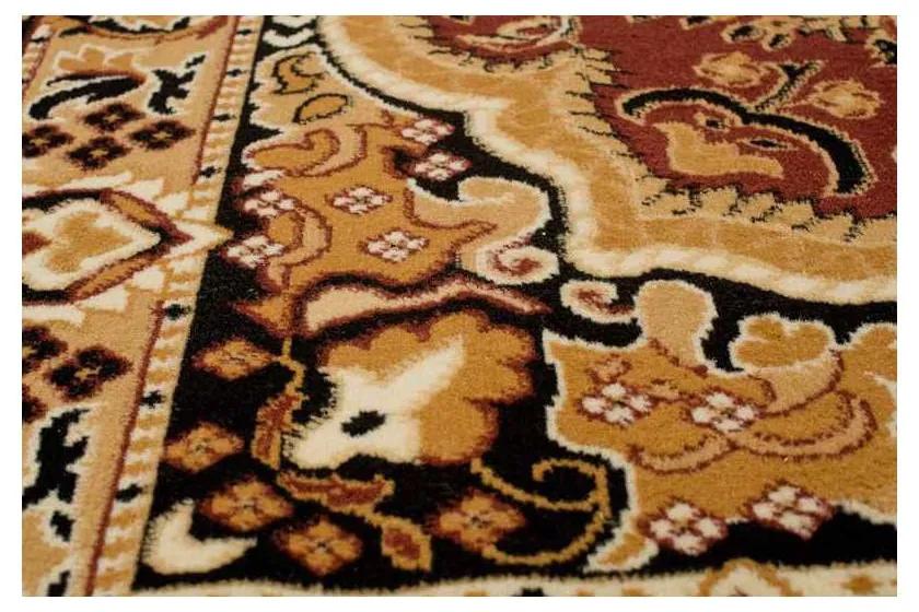 Kusový koberec PP Akay hnědý 140x200cm