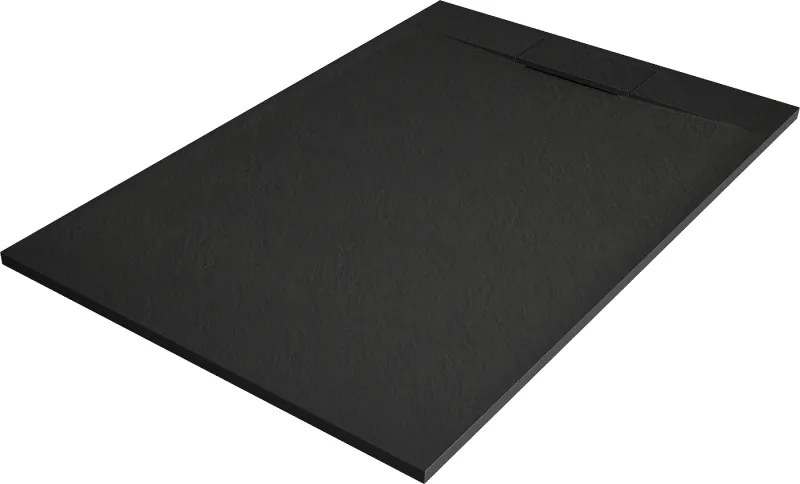 Mexen Otto, SMC obdélníková sprchová vanička 140 x 70 cm, černá, 4N707014