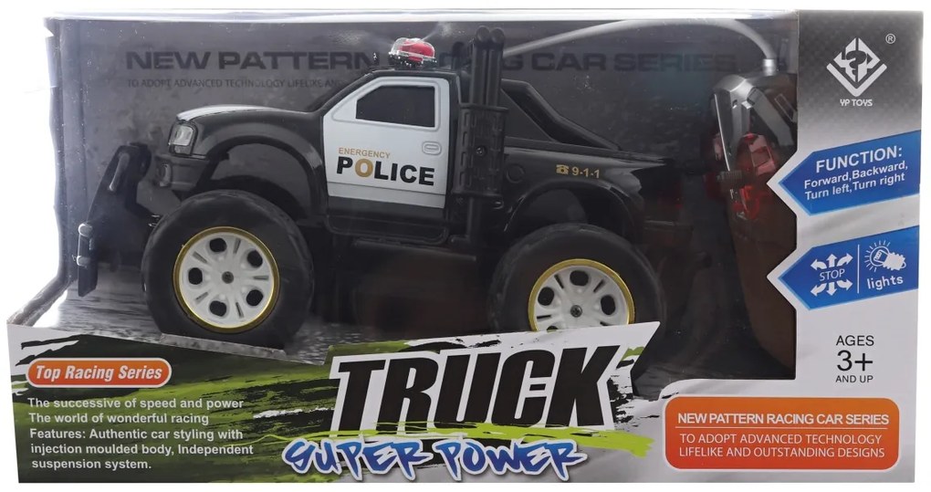 Auto Jeep policejní RC 1:16