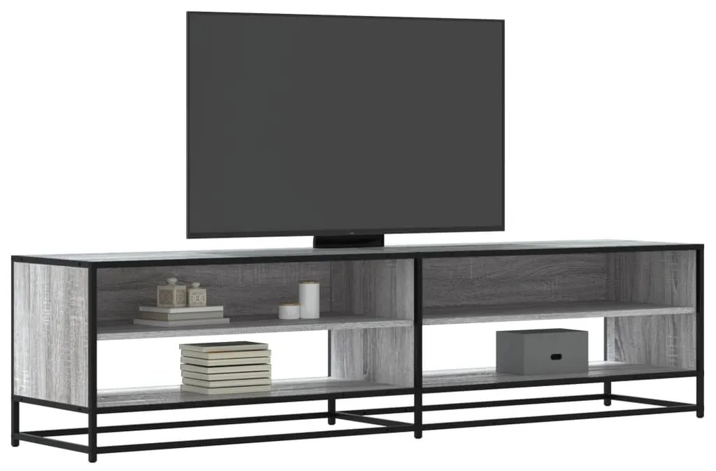 TV skříňka šedá sonoma 180,5 x 40 x 46 cm kompozitní dřevo 3300803