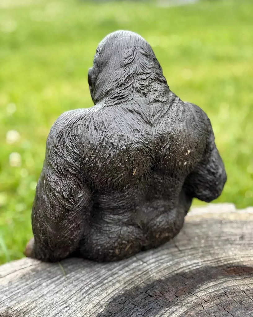 Bronzová socha - Gorilla