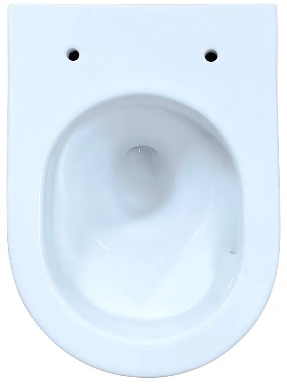 BPS-koupelny Závěsná WC mísa se SoftClose sedátkem HYD-4668, bílá