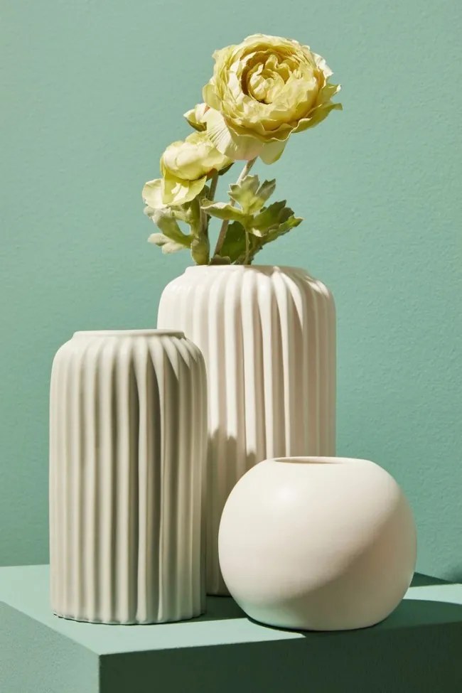 BIZZOTTO zelená porcelánová váza ARTEMIDE 10x16 cm 0503236AA