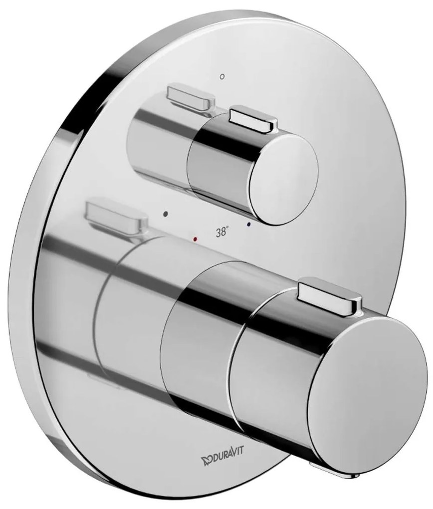 Duravit - Termostatická baterie pod omítku, chrom TH4200016010