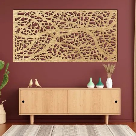 Dřevěný obraz na zeď – elegantní a stylová dekorace I SENTOP PR0193
