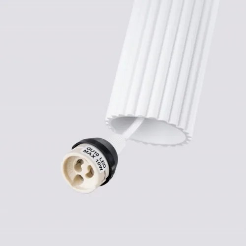 Závěsné svítidlo SOLLUX KARBON 1 bílá GU10 1x10W bez žárovky SL.1535