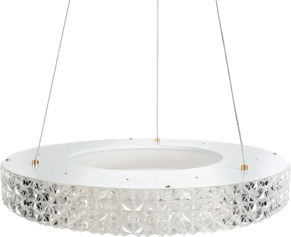 Toolight Toolight, LED závěsné osvětlení 40cm, 24W, 4000K, MS001-CP, růžové zlato, OSW-09610