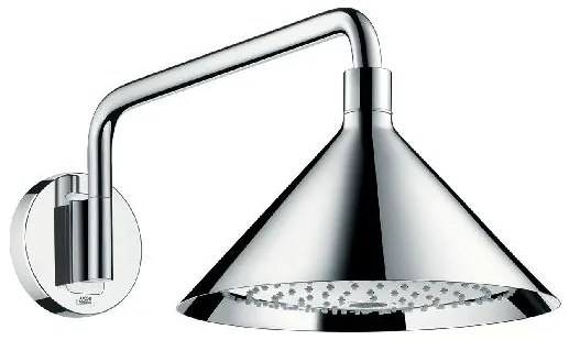 Axor - Horní sprcha 240 2jet se sprchovým ramenem a designem Front, chrom 26021000