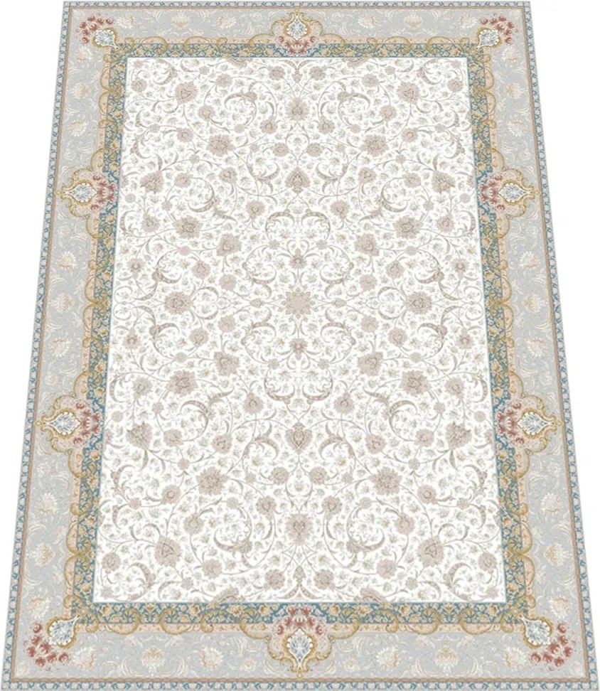 BE Koberec Miras 1202 CREAM - krémový obdélníkový Rozměr: 150x225 cm