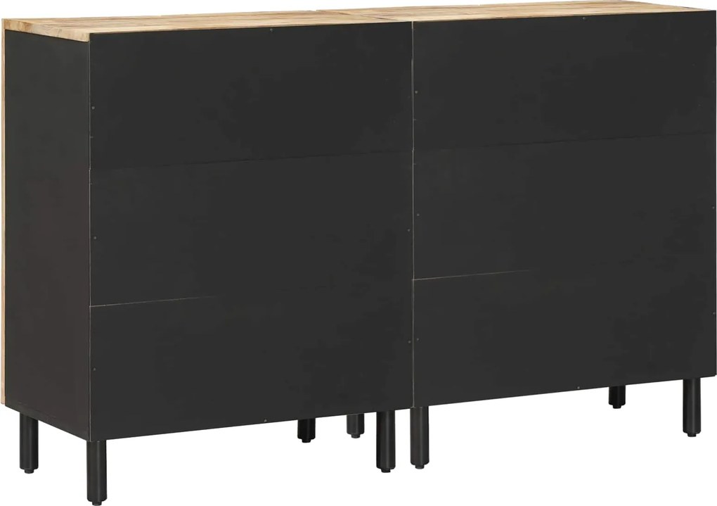 Úložné skříně 2 ks 120 x 33 x 75 cm Masivní mangové dřevo 3310163