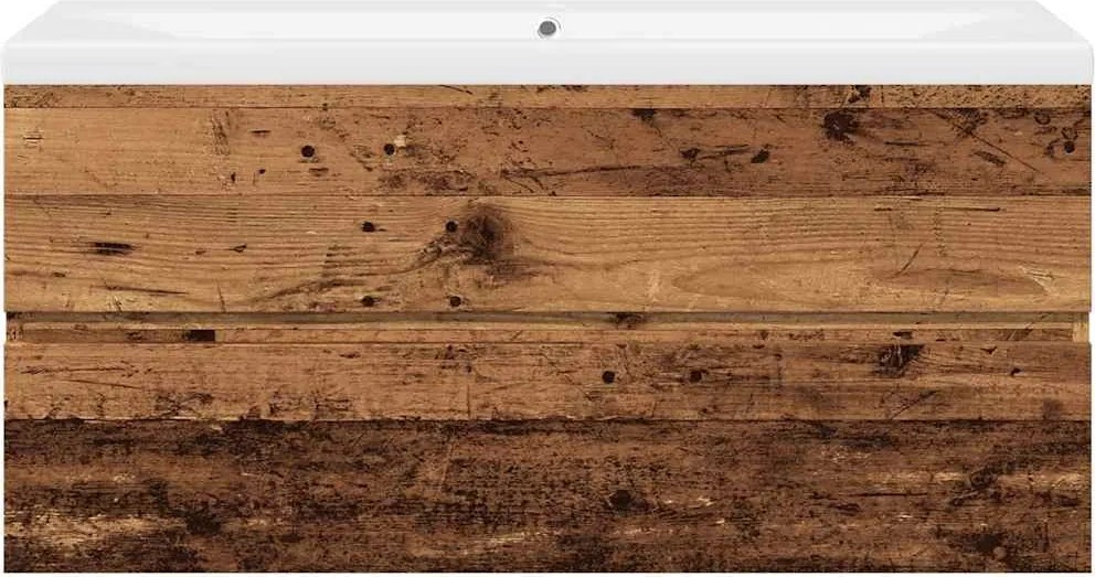 Skříňka se zápustným umyvadlem old wood 3328927