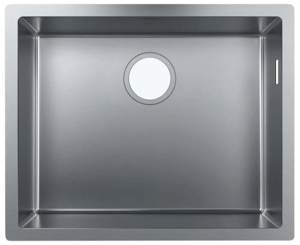 Hansgrohe - Podstavný dřez S719-U500, nerezová ocel 43427800