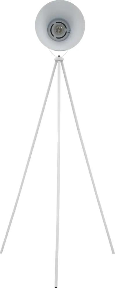 vidaXL Třínohá stojací lampa kov E27 [51025] Barva: Bílá