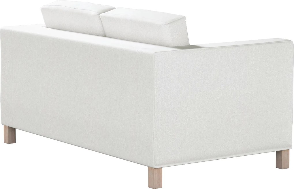 Potah na pohovku IKEA Karlanda 2-místná, krátký barva krémová látka pletený vzor