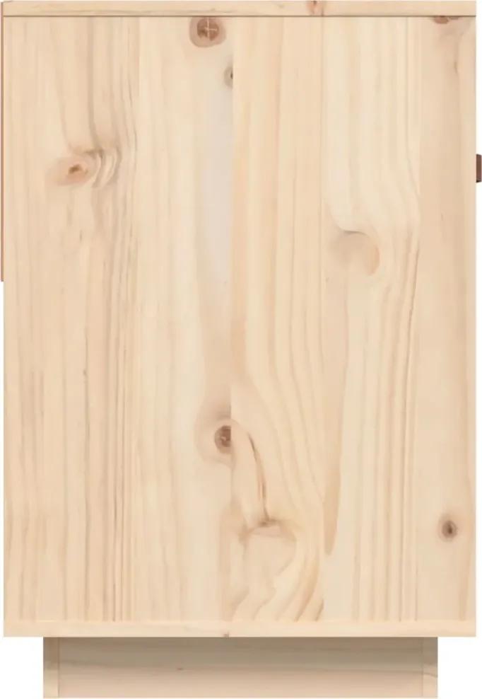 vidaXL TV skříňka 90x40x60 cm masivní borové dřevo [821522] Barva: Přírodní