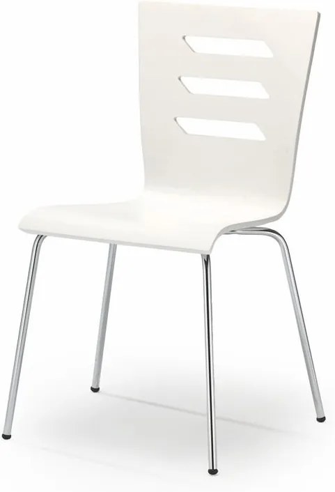 Halmar Jídelní židle K-155 bílá
