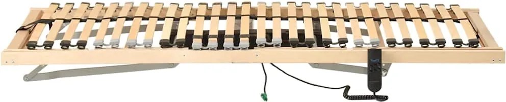 Elektrický lamelový rošt postele s 28 lamelami 7 zón 70x200 cm 321822