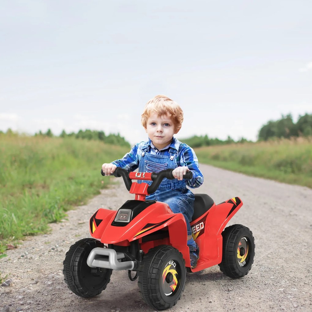 Costway 6 V elektrická dětská čtyřkolka mini elektrická čtyřkolka dětské auto